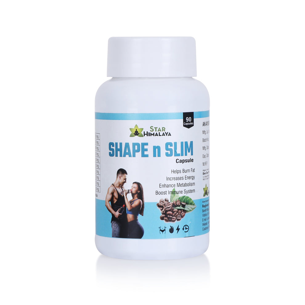 Shape N Slim Fat Burner 500Mg - 90 Capsules – Star Himalayan